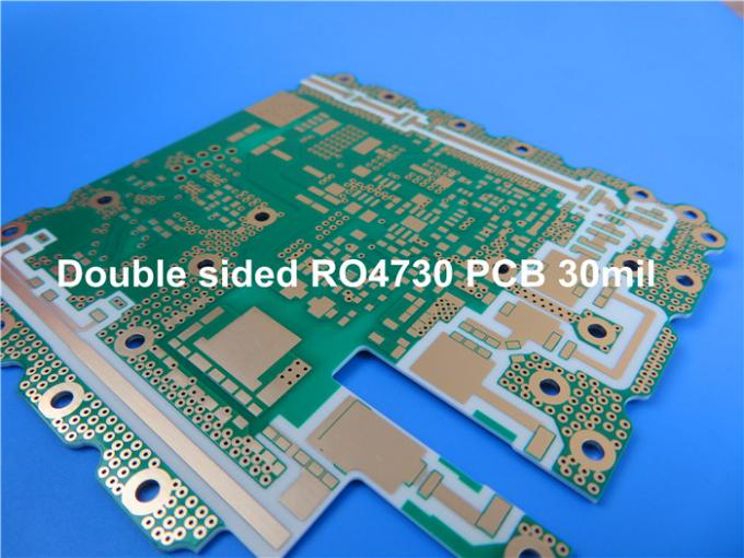 RO4730G3 30mil 0.762mm High Frequency PCB for Wireless Telecommunications Antennas