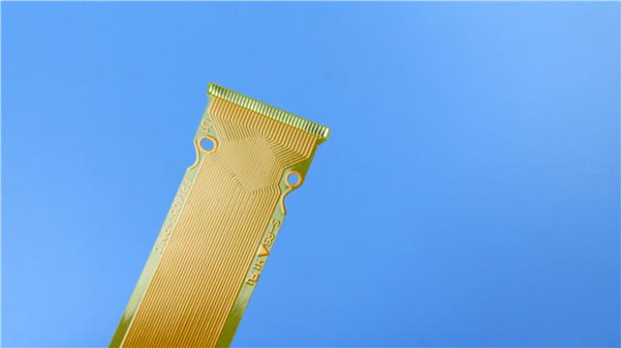 Flat PFC Strip Single Sided Flexible Printed Circuit With Immersion ...