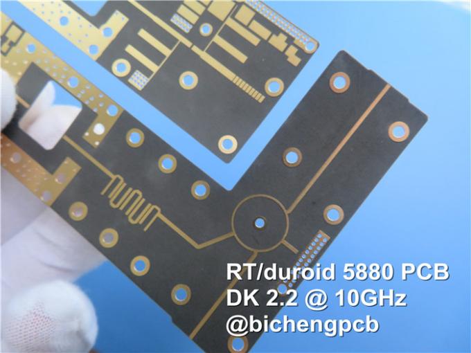 Rogers RT/duroid 5880 RF PCB with 10mil, 20mil, 31mil and 62mil Coating ...