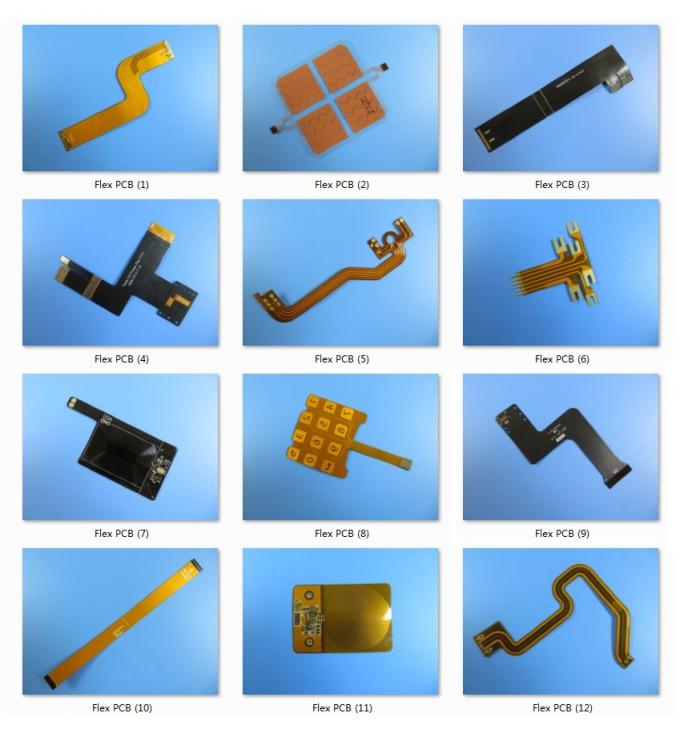 single layer FPC at 0.25mm thick with 2oz copper Flexible PCB FPC Built ...