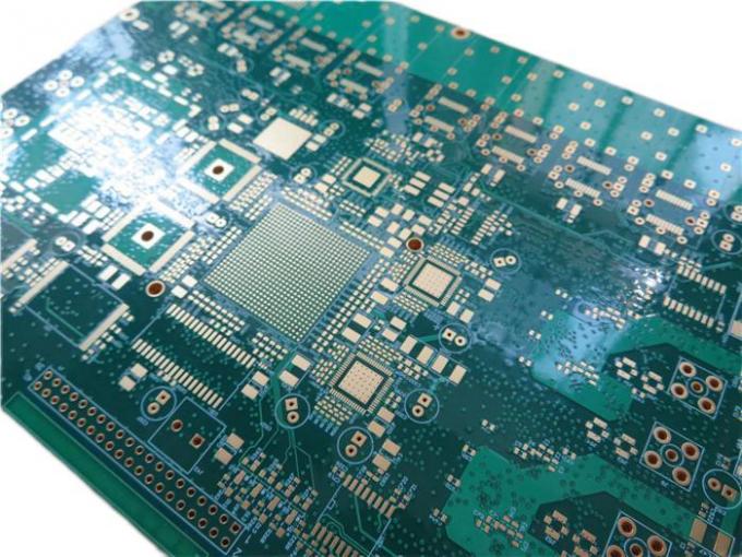 PCB with Ball Grid Array 10-Layer BGA PCB Built On High Tg FR-4 With ...