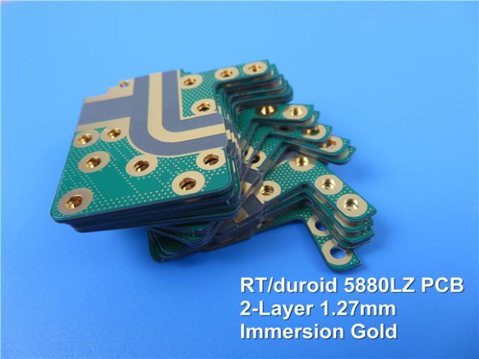 Rogers 5880LZ High Frequency PCB RT/duroid 5880LZ 50mil 1.27mm 2-Layer ...