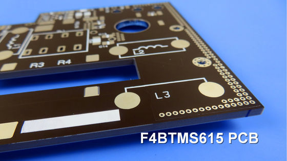 F4BTMS High Frequency PCB with buried 50Ω resistor copper foil