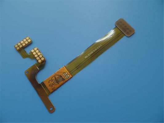 0.2mm thick Multilayer flexible PCBs FPC 4 Layer Yellow coverlay LED ...