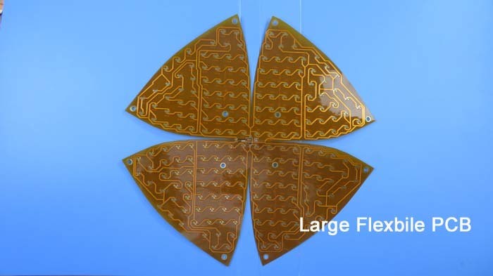 Large FPC (Flexible Printed Circuit PCB) Built on Polyimide with Yellow ...