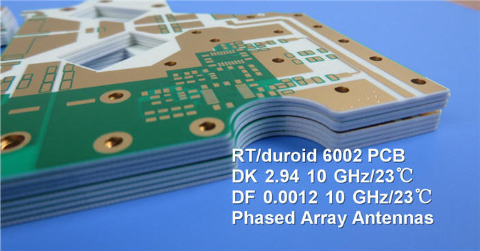 Rogers RT/Duroid 6002 High Frequency PCB with 10mil, 20mil, 30mil and ...