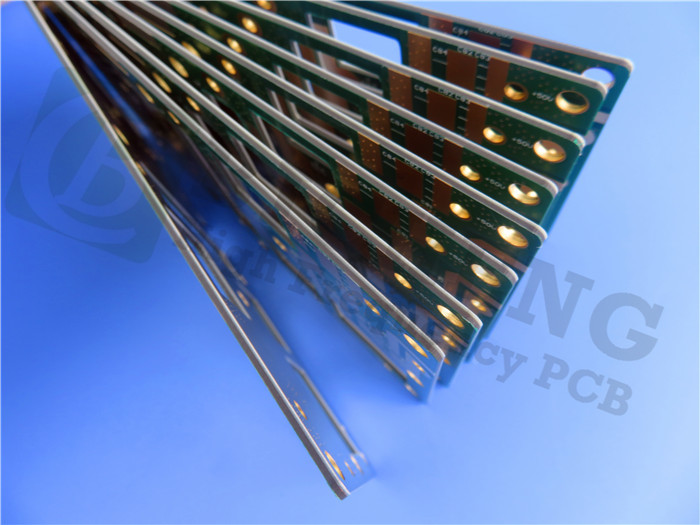 Rogers 15mil TMM10 High Frequency PCB With Immersion Gold and Green ...