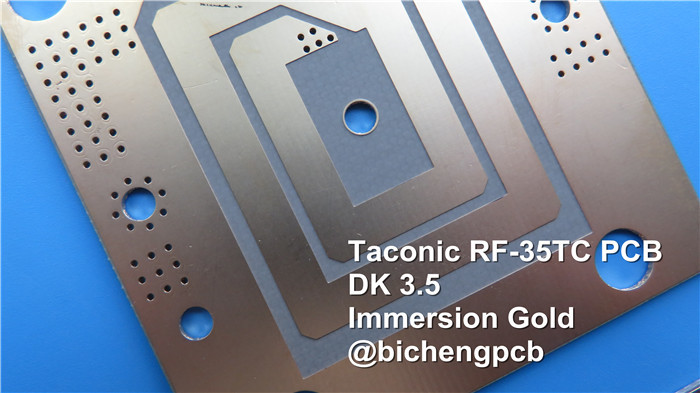 RF-35 PCB 20mil (0.508 mm) Double sided with Immersion Tin 35 μm Copper