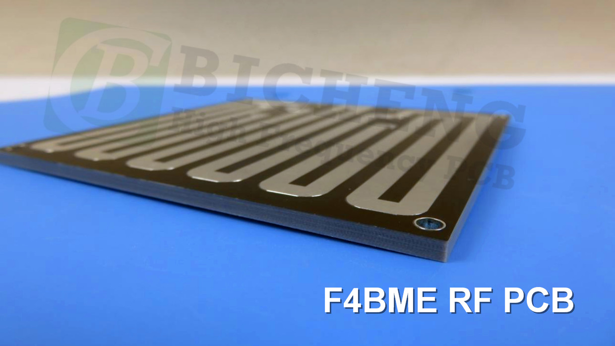 F4BME High Frequency PCB with reverse-treated foil (RTF) copper foil DK ...