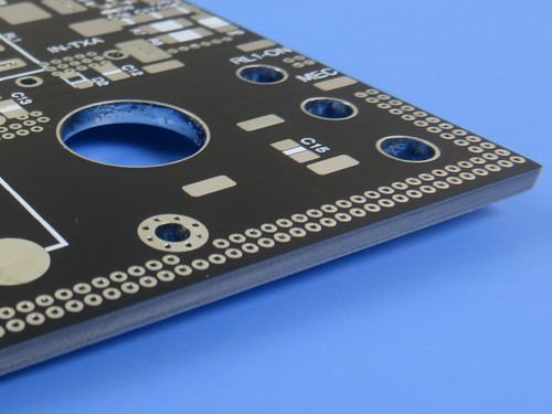 F4BTMS430 RF PCBs build on 125mil(3.175mm) substrate double side copper ...