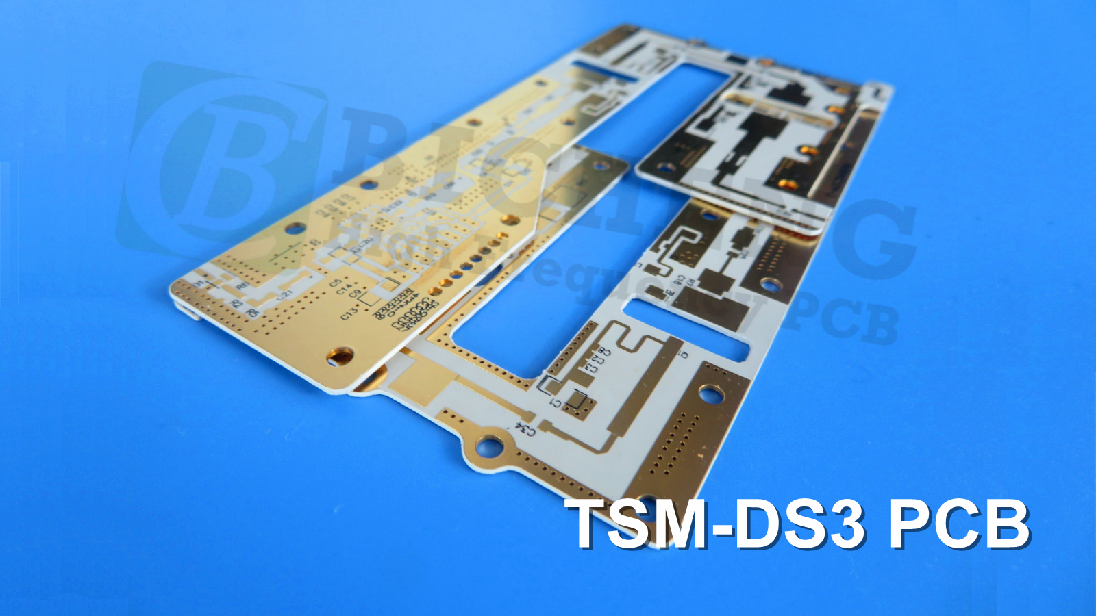 TMS-DS3 High Frequency PCB with HASL, immersion silver, immersion tin ...