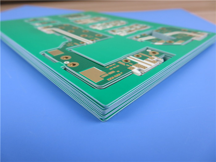 Rogers 15mil TMM10 High Frequency PCB With Immersion Gold and Green ...