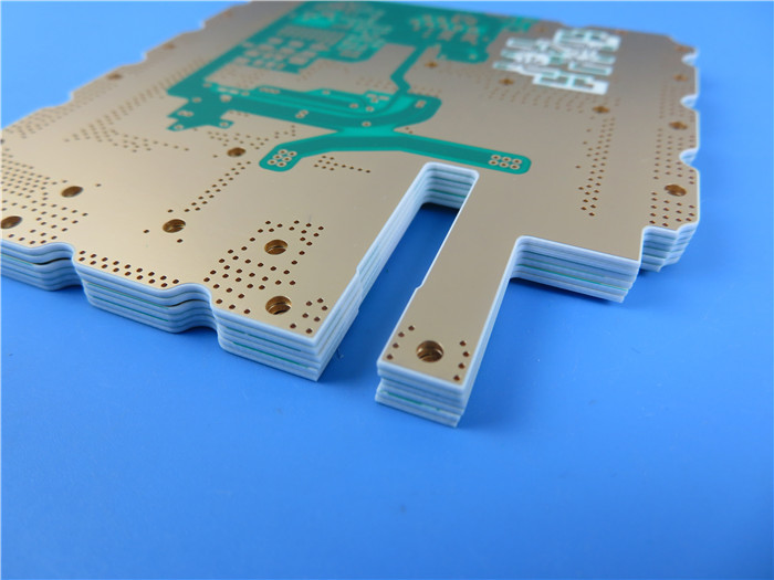 Rogers TMM10i Microwave Printed Circuit Board 15mil 25mil 50mil 75mil TMM10i RF PCB with ...