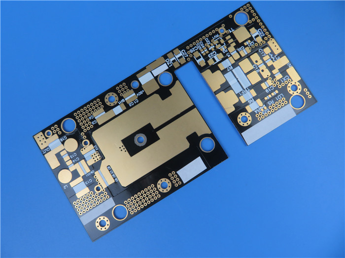 RF-35 PCB High Frequency Printed Circuit Board 30mil 1.524mm Double Sided with Immersion Gold ...