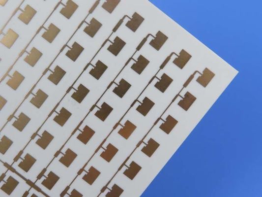 40mil AD255C 2-layer rigid PCB Woven Glass Reinforced PTFE DK 2.55 NiAu