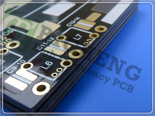 F4BTMS233 PCB 2.33 Dk 2-layer rigid PCB with Blind vias 40mil 1.016mm ...