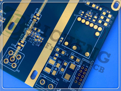 Fabricate Hybrid Multilayer PCB on RO4003C and S1000-2M 6-layer 1.1mm ...