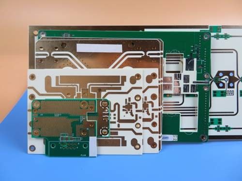 Rogers RO4350B High Frequency PCB Bonded by RO4450F with Blind Via and ...