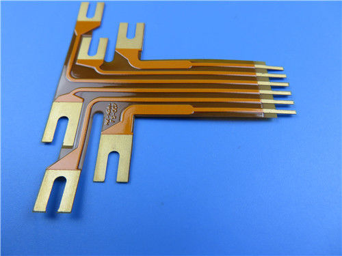 2oz Flexible PCB FPC Built on Polyimide with Gold Plating FPC Sample
